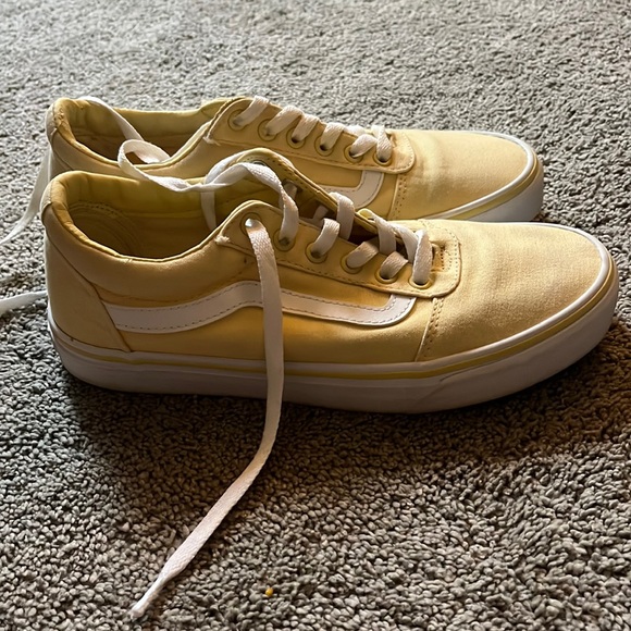 Vans | Shoes | Yellow Vans | Poshmark